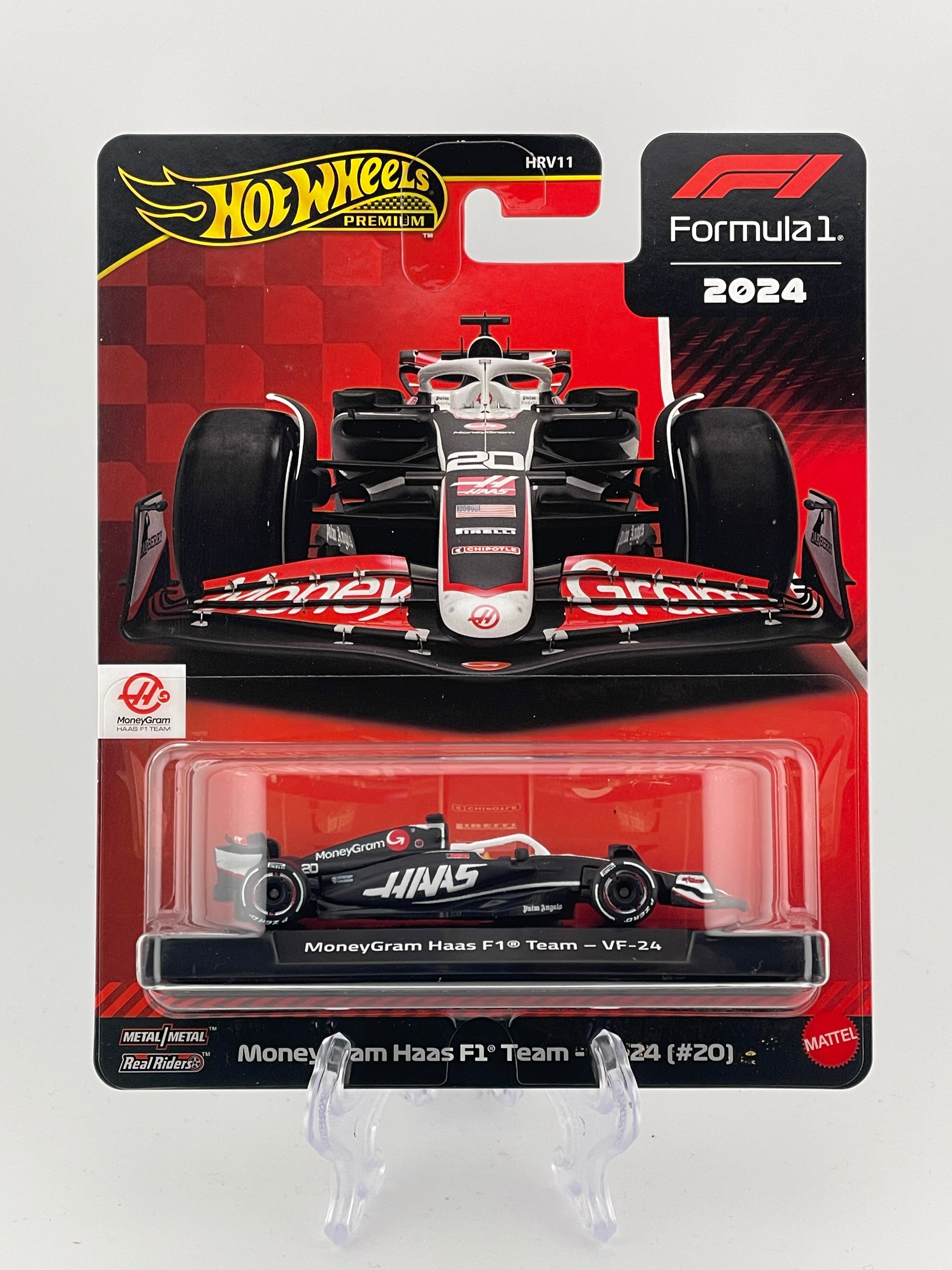 Hot Wheels Premium Formula 1 2024 MoneyGram Haas F1 Team - VF-24 (#20 ...