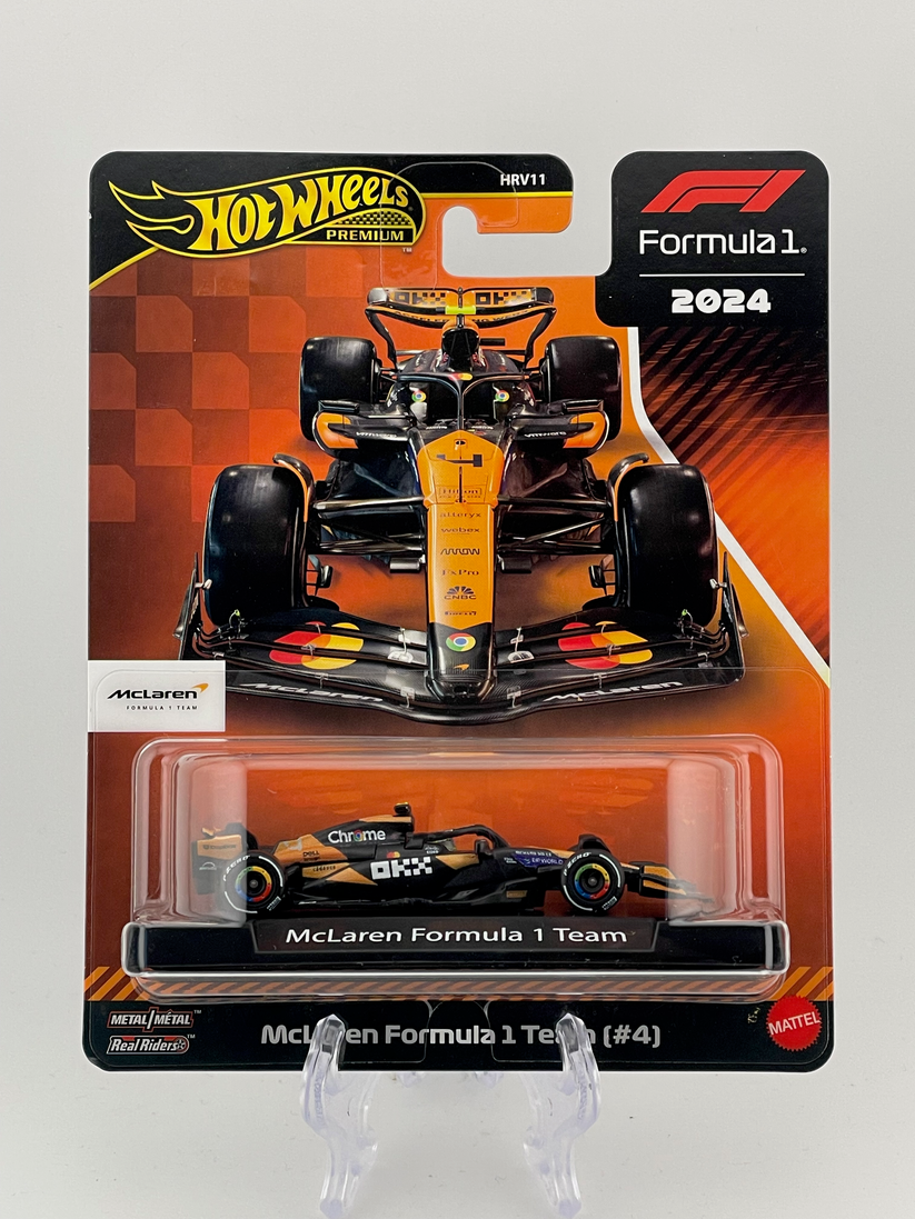 Hot Wheels Premium Formula 1 2024 McLaren Formula 1 Team (#4) – Burnsie ...