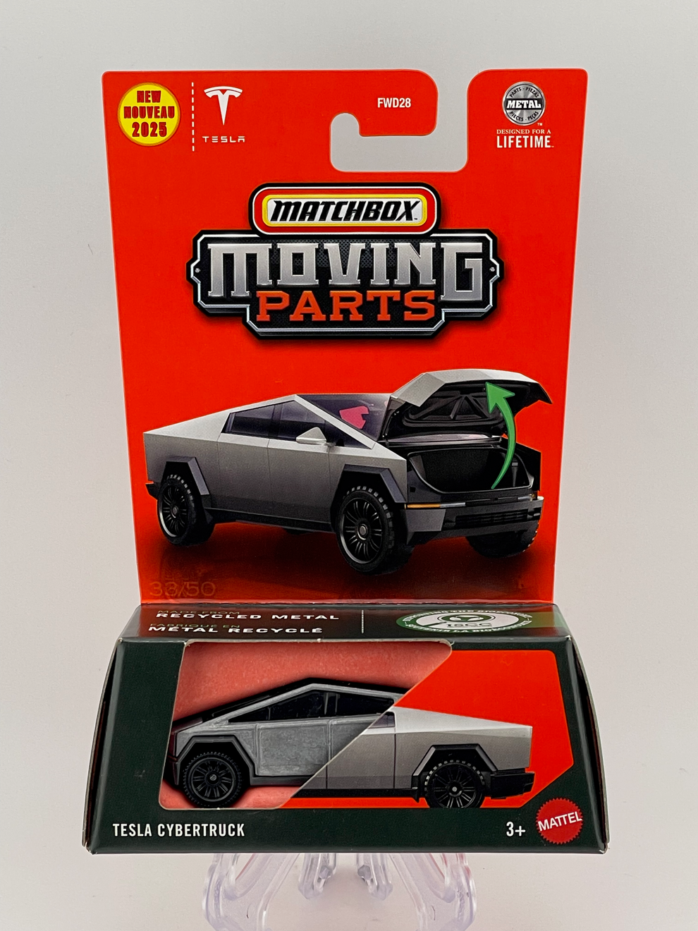 Matchbox Moving Parts 33/50 Tesla Cybertruck – Burnsie Diecast
