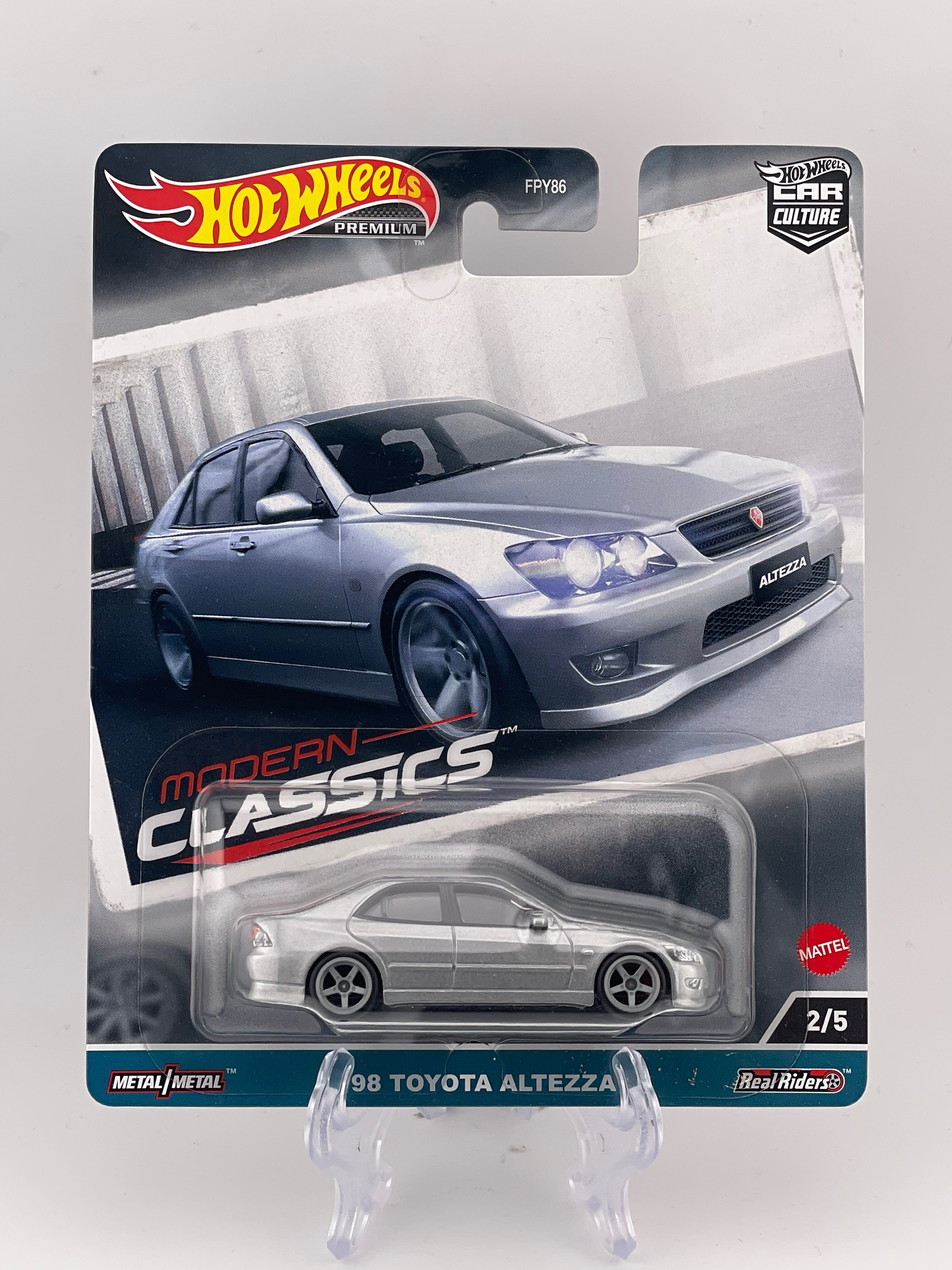 Hot Wheels Premium Car Culture Modern Classics 2/5 '98 Toyota Altezza ...