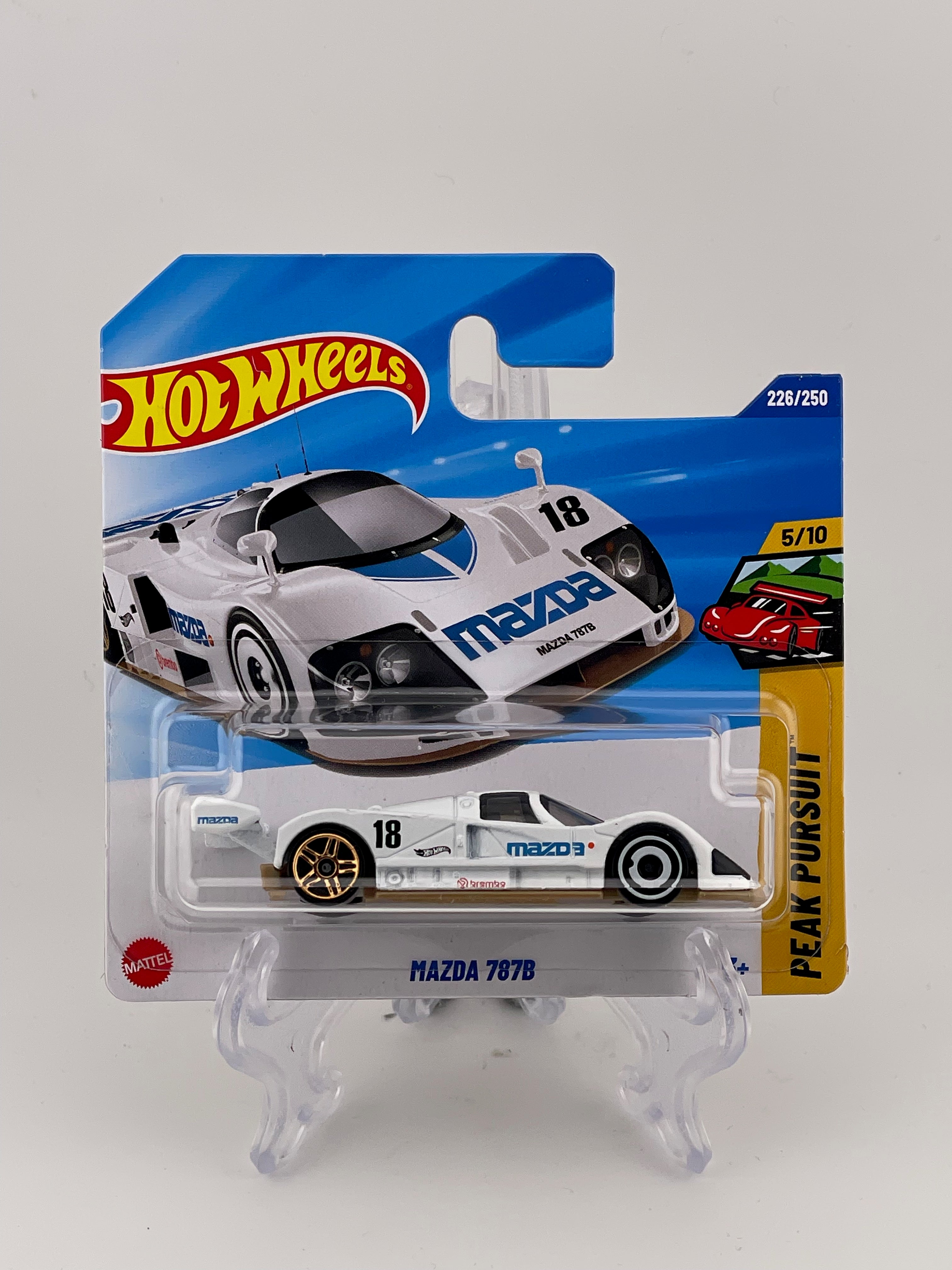 Hot Wheels Mainline Mazda 797B Peak Pursuit 5/10 *Short Card* – Burnsie ...