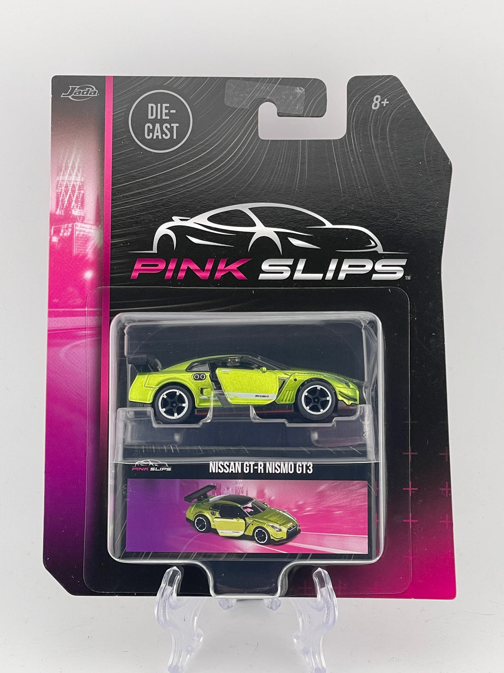 Jada Pink Slips Nissan GT-R NISMO GT3 – Burnsie Diecast