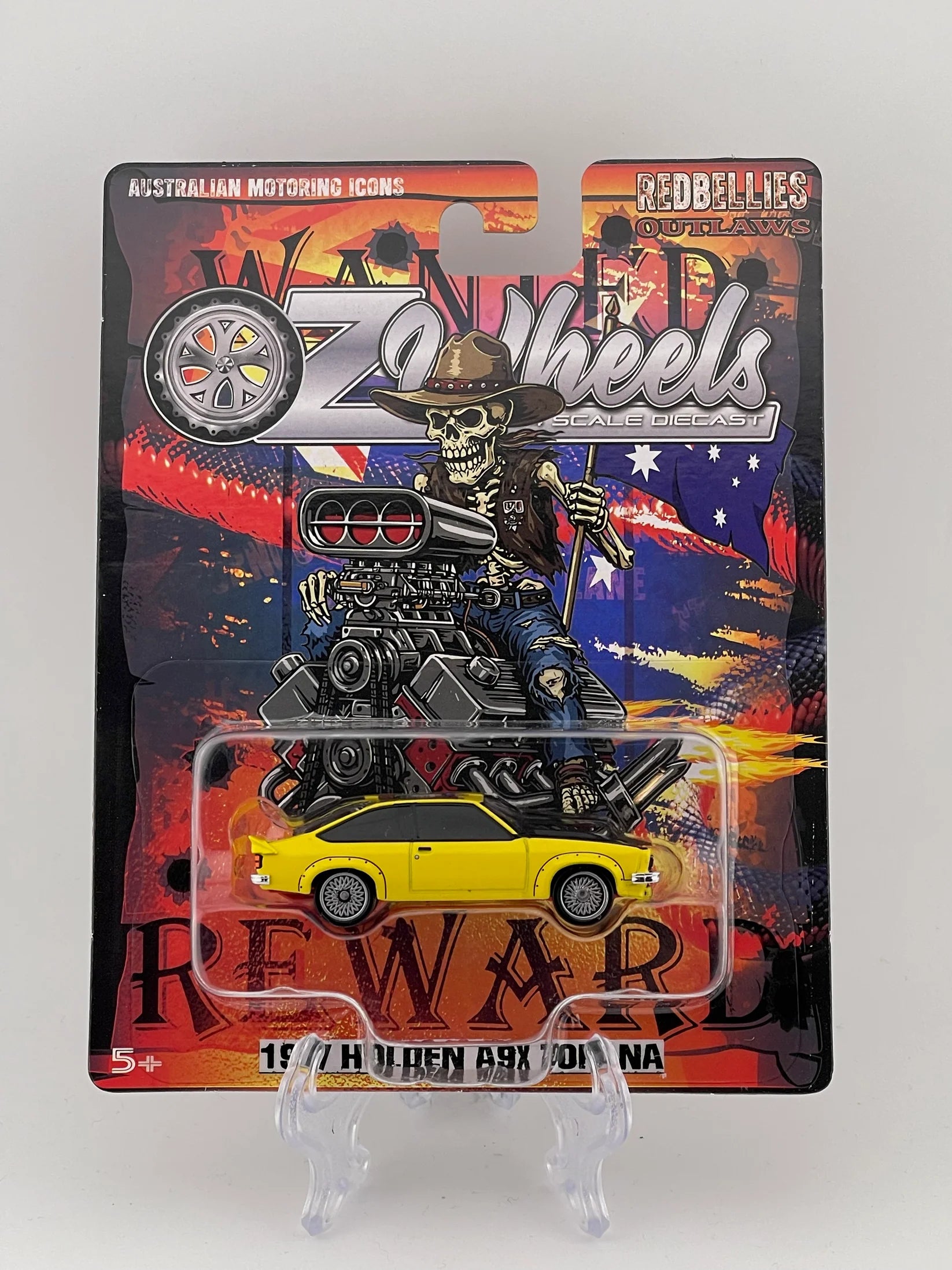 Oz Wheels Redbellies Outlaws 1977 Holden A9X Torana – Burnsie Diecast